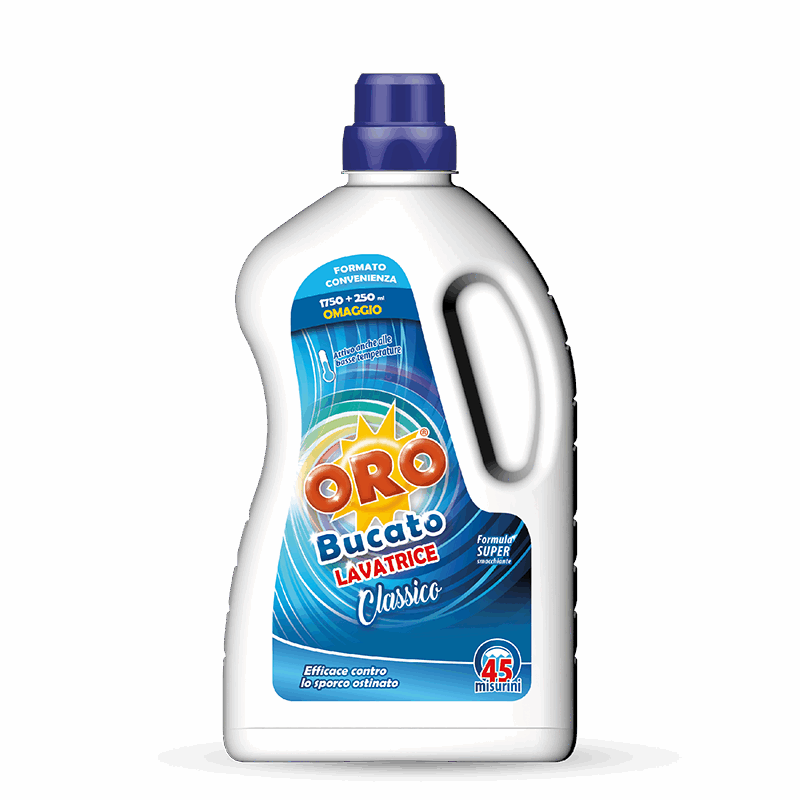 Detergenti Oro per il bucato